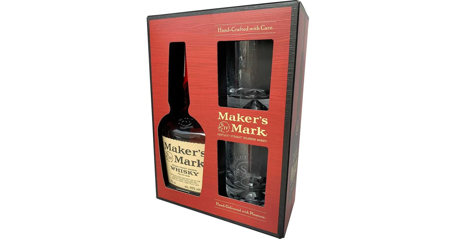 Makers Mark 0,7 45% pdd.+ 2 pohár 12.820 Ft Ft-os áron, raktáron ...