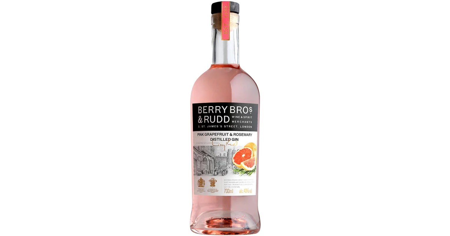 Berry Bro's & Rudd Pink Grapefruit & Rosemary Gin 0,7L 40%