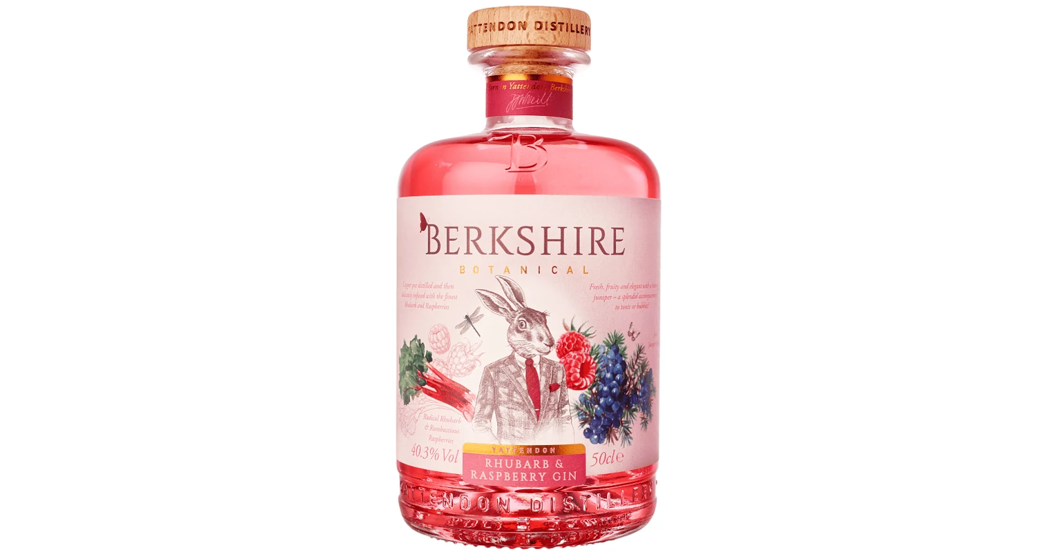 Berkshire Botanical Rhubarb & Raspberry Gin 0,5L 40,3%