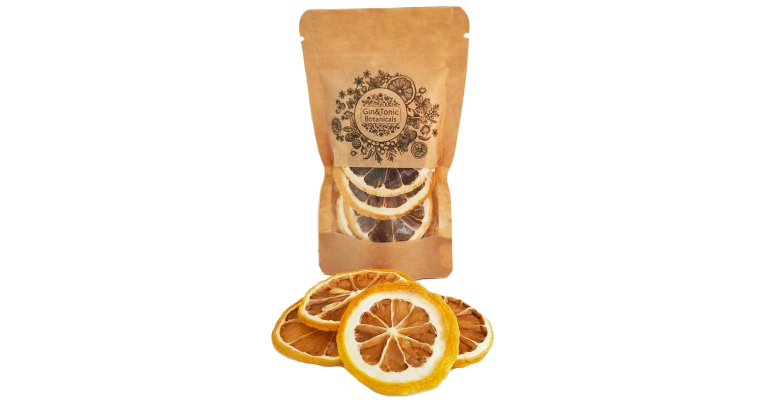 Gin Tonic Botanicals Szárított Citromkarikák XXS gin tonik fűszer 12 g ...